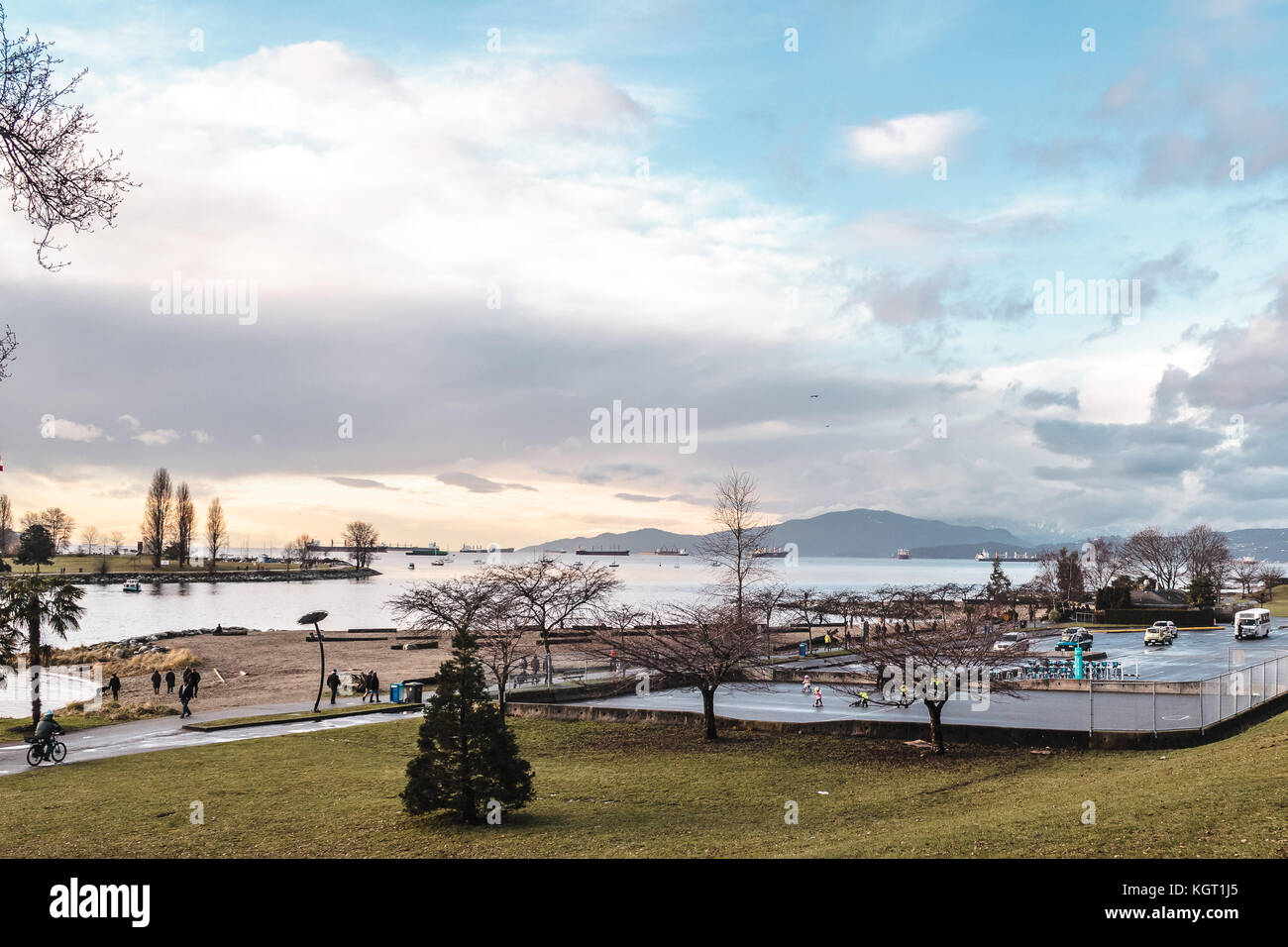Photo of English Bay Beach Park in Vancouver, Canada Stock Photo - Alamy