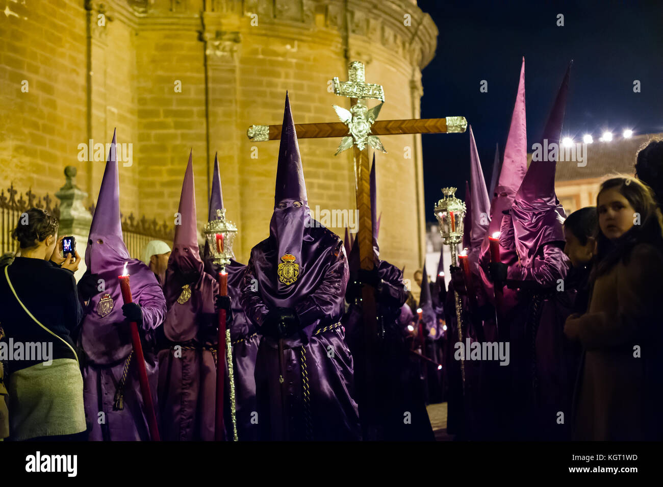 Semana Santa in Sevilla Stock Photo - Alamy