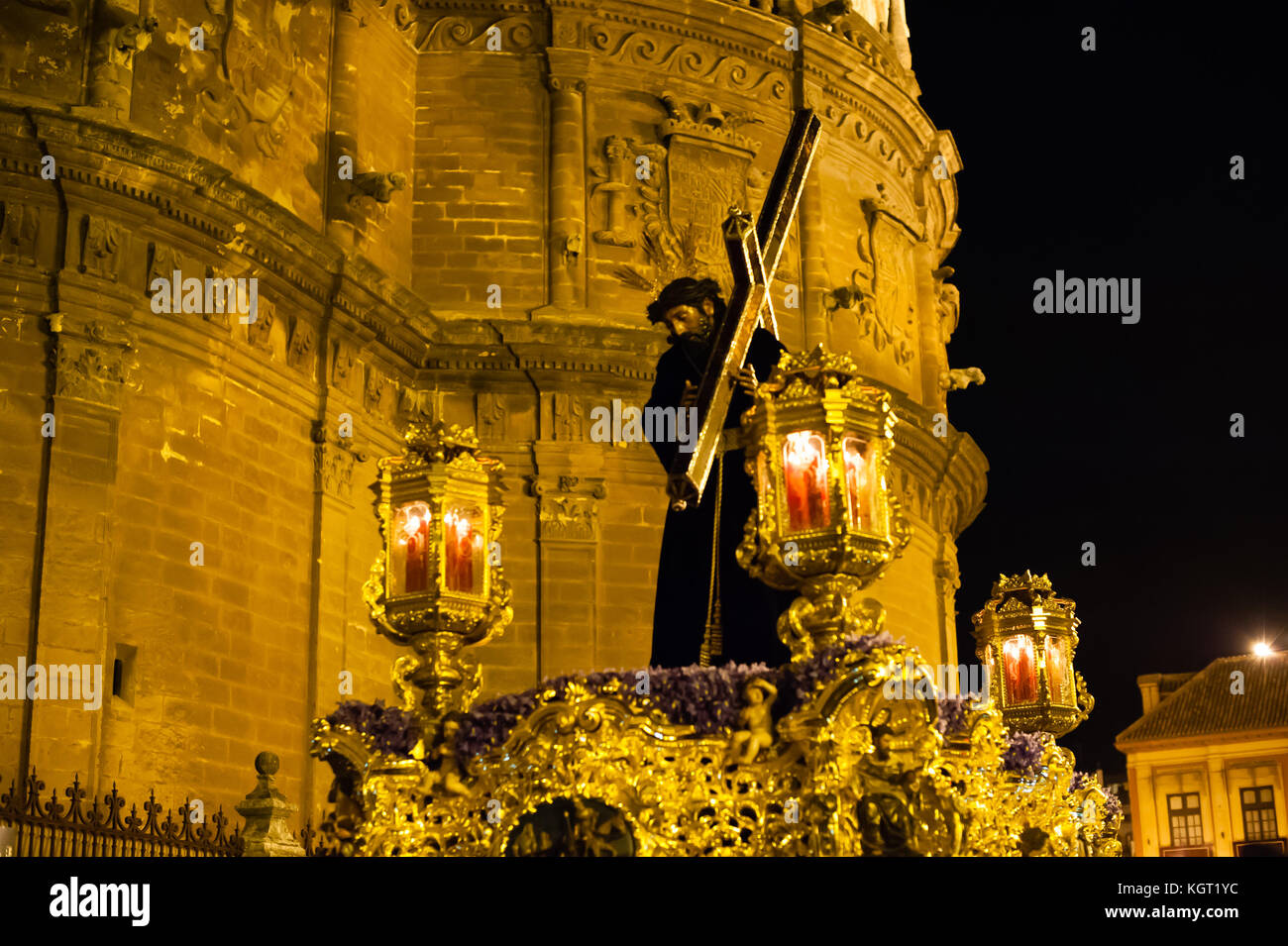 Semana Santa in Sevilla Stock Photo - Alamy