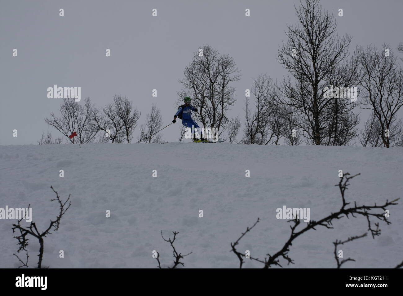 Skimountaineering World Cup Tromsø , Randonee Racing Stock Photo - Alamy