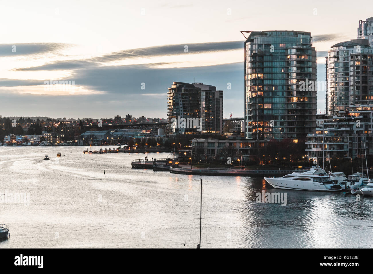 Photo of False Creek in Vancouver, Canada Stock Photo - Alamy