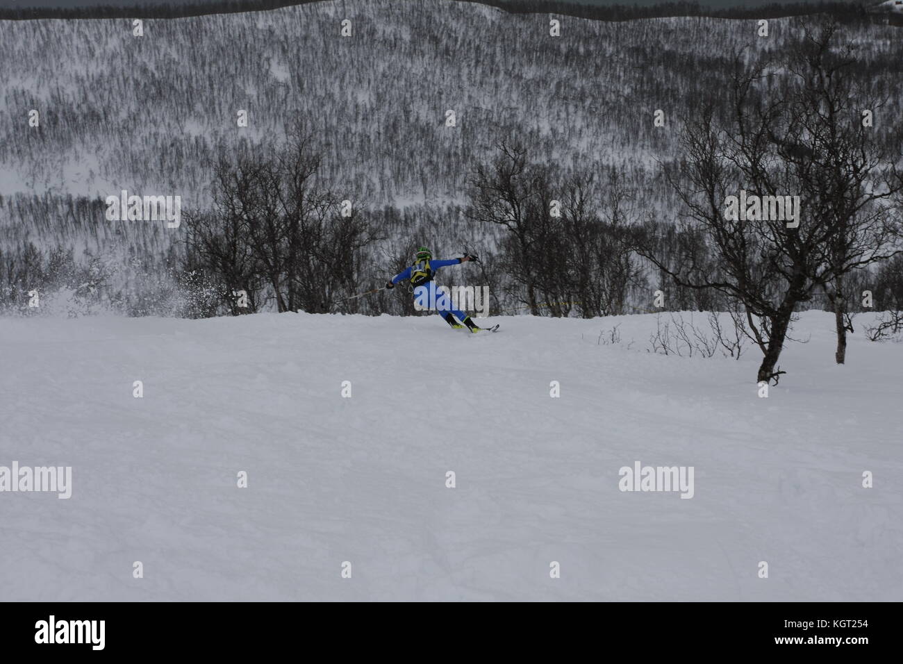 Skimountaineering World Cup Tromsø , Randonee Racing Stock Photo - Alamy