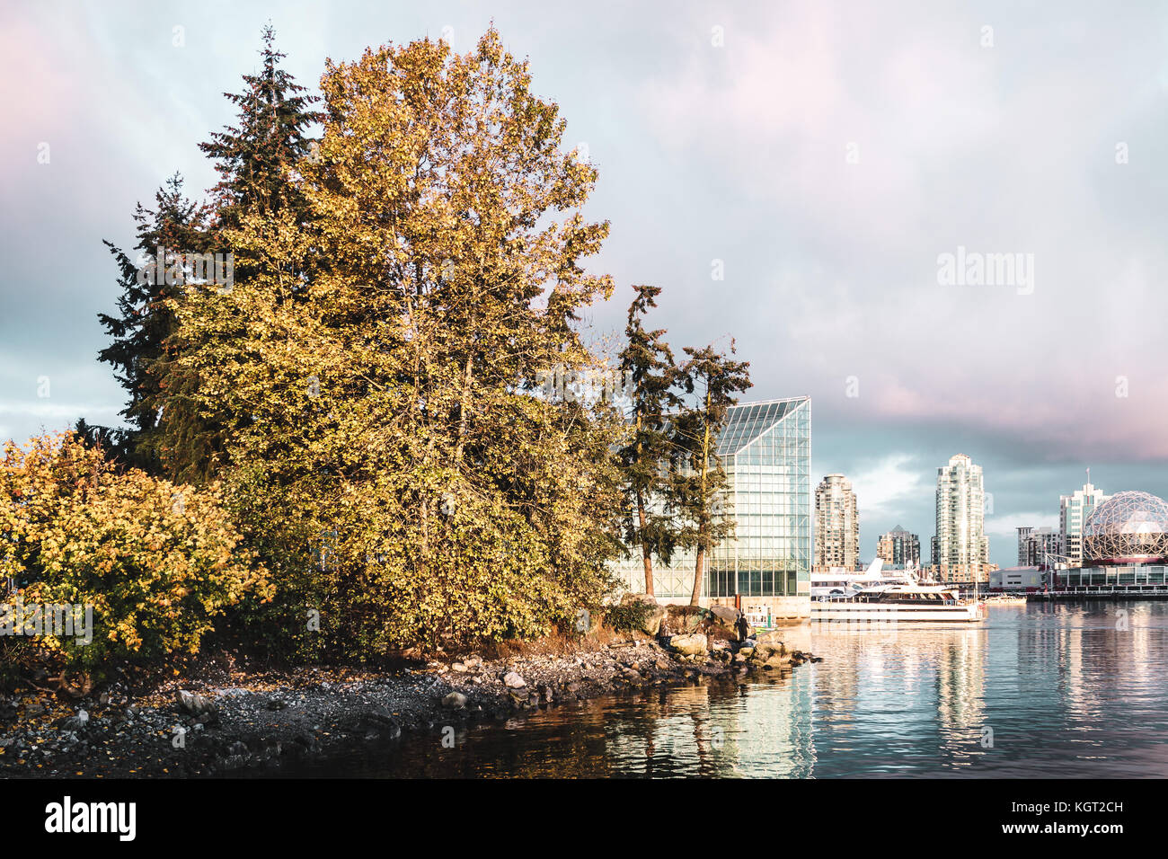 Photo of False Creek in Vancouver, Canada Stock Photo - Alamy