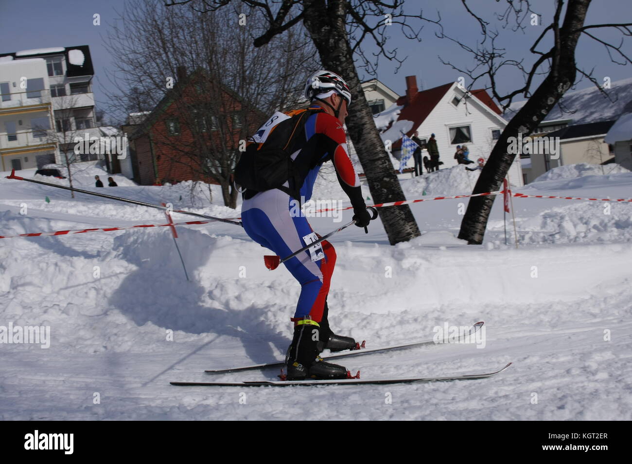 Skimountaineering World Cup Tromsø , Randonee Racing Stock Photo - Alamy