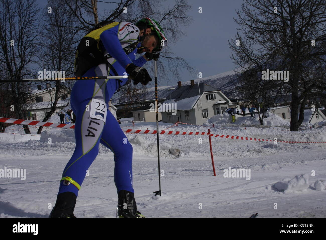 Skimountaineering World Cup Tromsø , Randonee Racing Stock Photo - Alamy