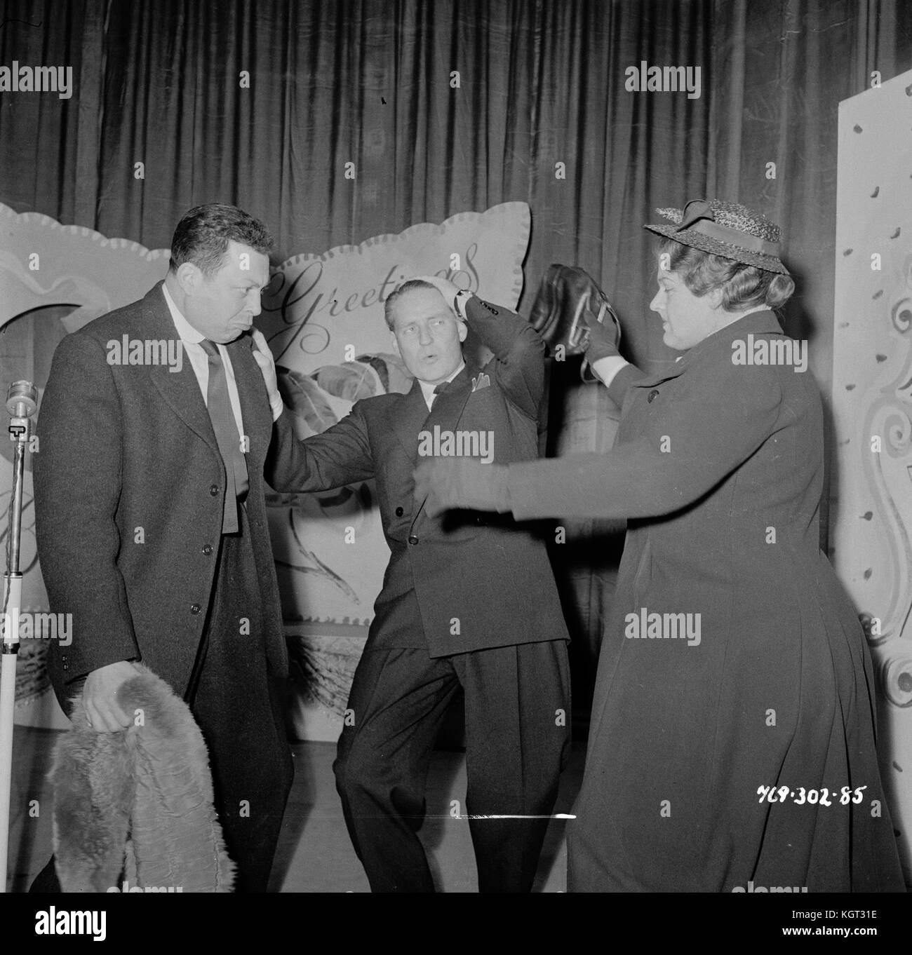 Who Done It (1956) Benny Hill, George Margo Stock Photo - Alamy