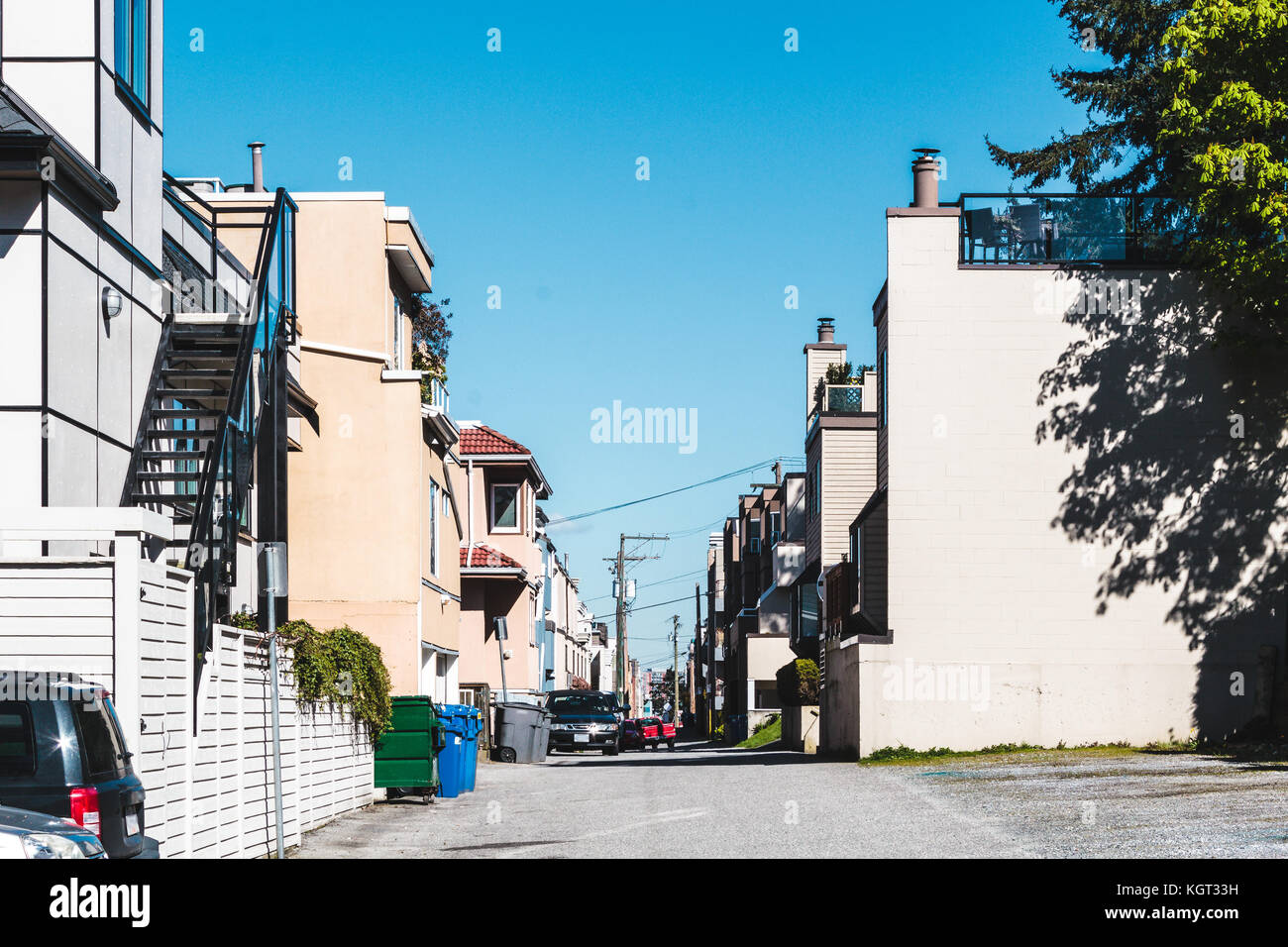 Photo of Residential Streets of Vancouver, BC, Canada Stock Photo - Alamy