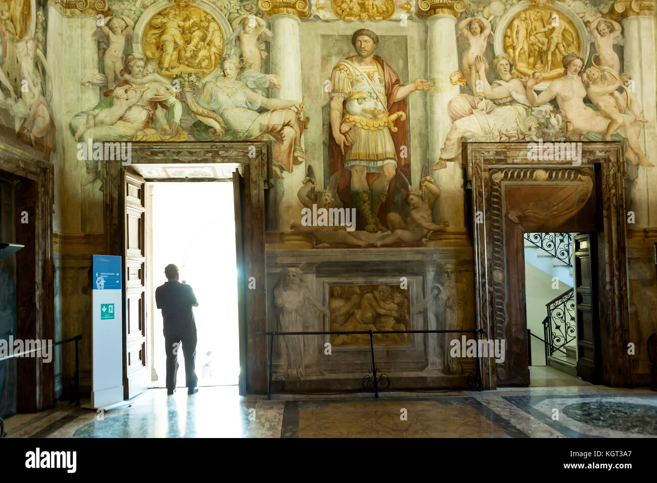 Castel sant'angelo interior hi-res stock photography and images - Alamy
