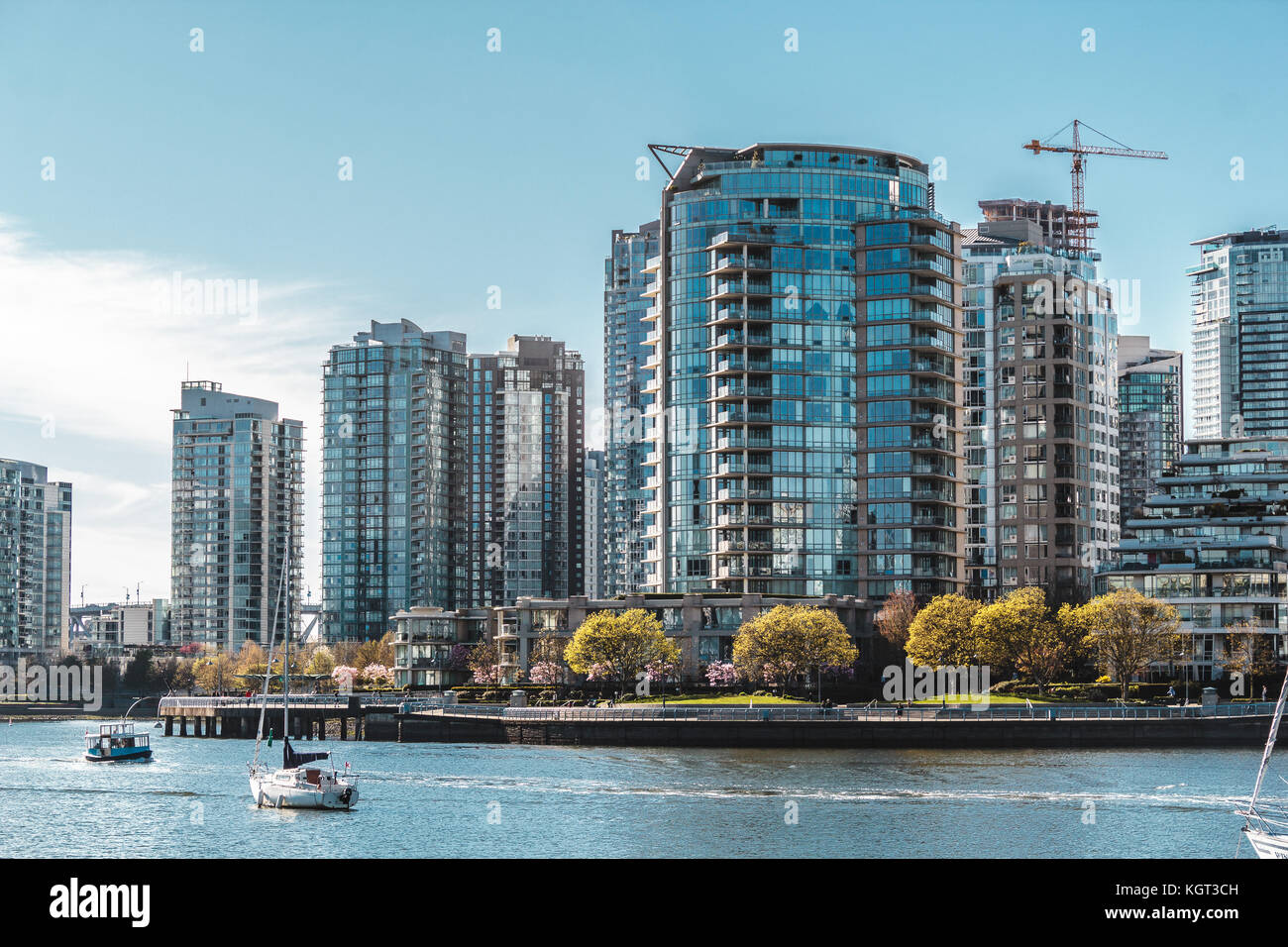 Photo of Buildings in Downtown Vancouver, BC, Canada Stock Photo - Alamy