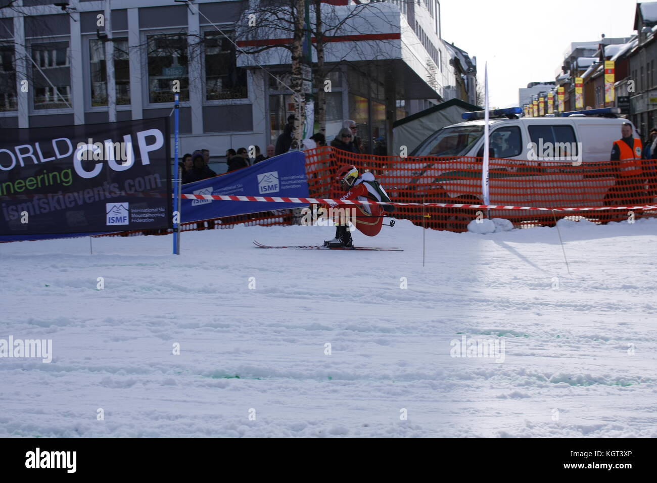 Skimountaineering World Cup Tromsø , Randonee Racing Stock Photo - Alamy