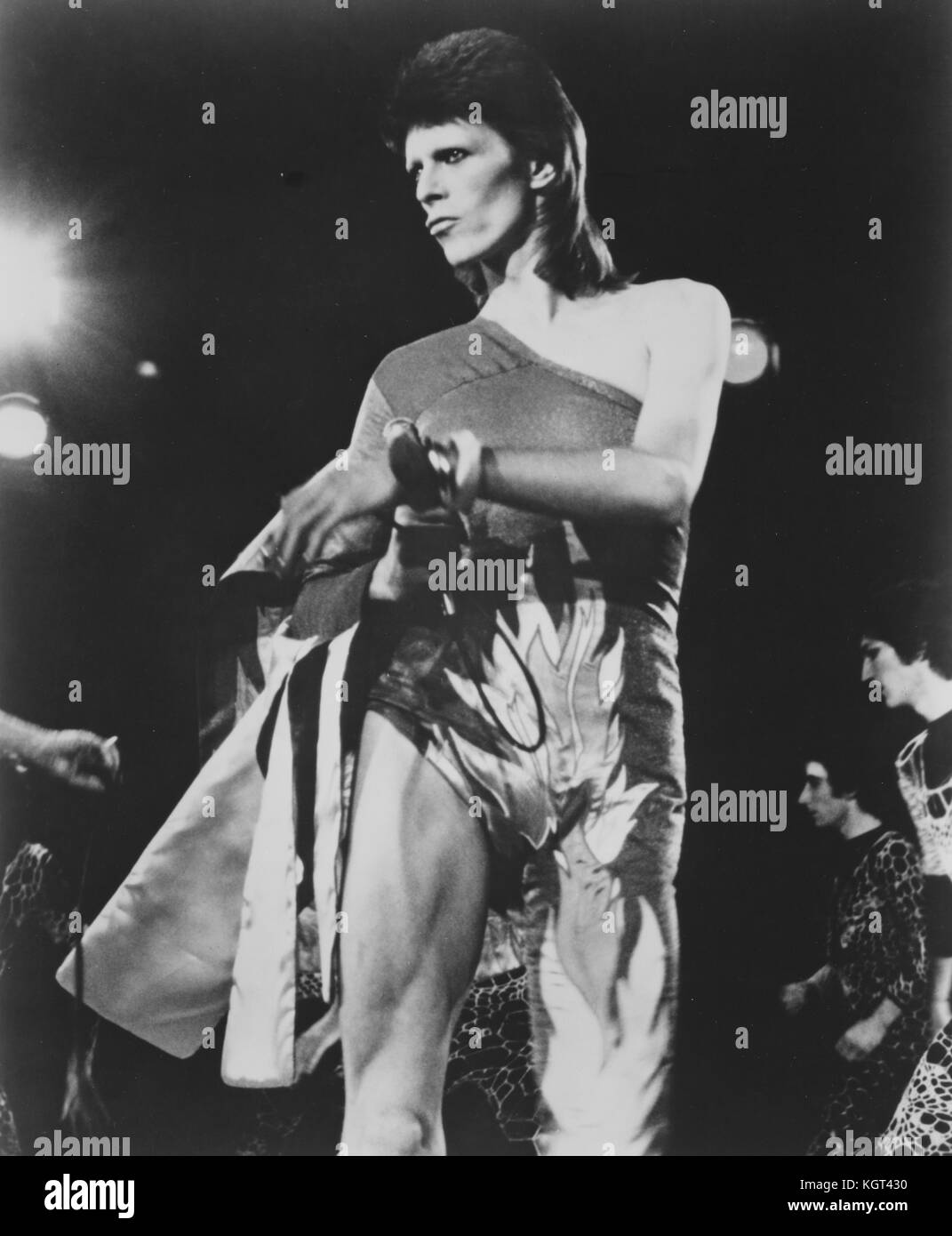 Ziggy Stardust and the Spiders from Mars (1973)David Bowie Date: 1973 Stock Photo - Alamy