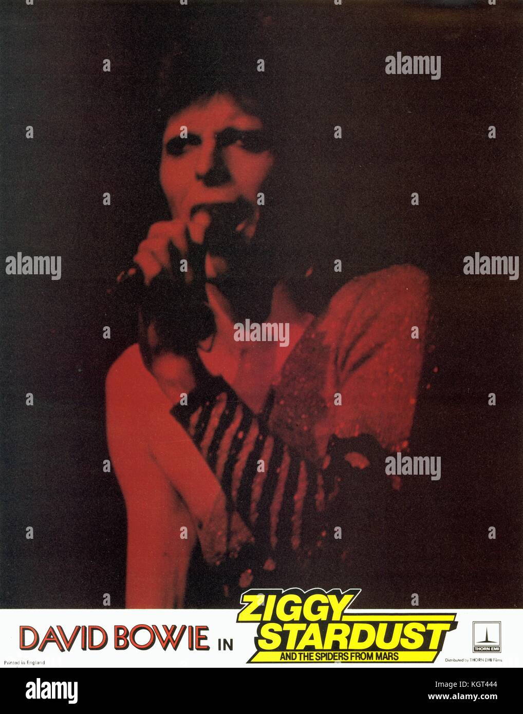 Ziggy Stardust and the Spiders from Mars (1973)David Bowie Date: 1973 Stock Photo - Alamy