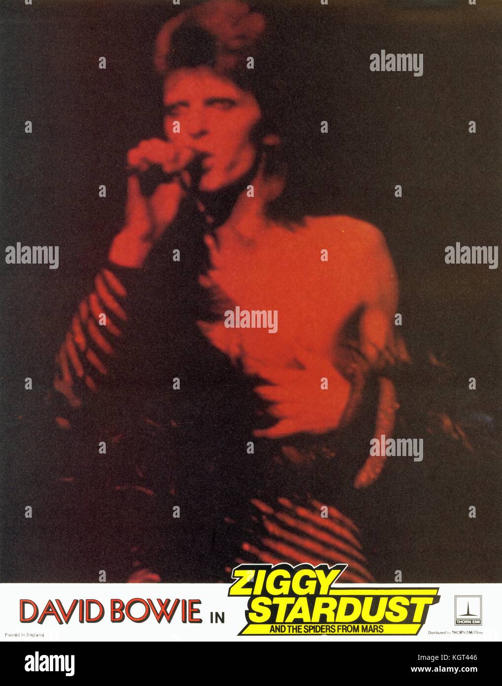 Ziggy Stardust and the Spiders from Mars (1973)David Bowie Date: 1973 Stock Photo - Alamy