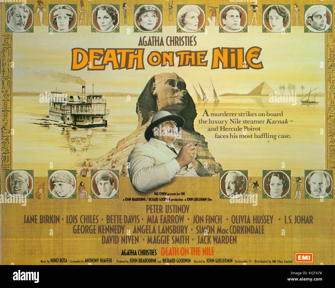 Death on the Nile (1978) Date: 1978 Stock Photo - Alamy