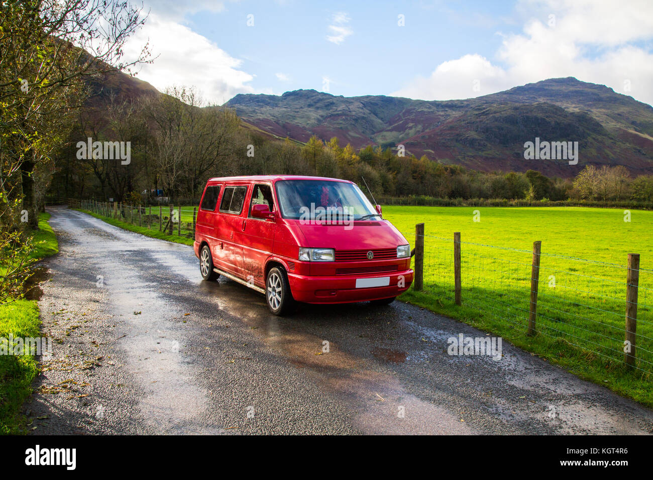 Vw t4 camper bus hi-res stock photography and images - Alamy