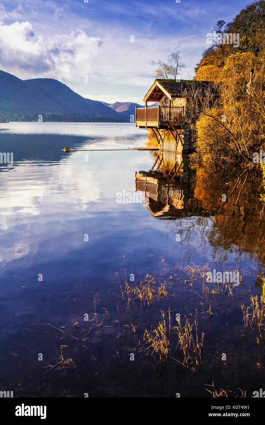 ULLSWATER BOATHOUSE DUKE OF PORTLAND, Pooley Bridge, Lake District ...