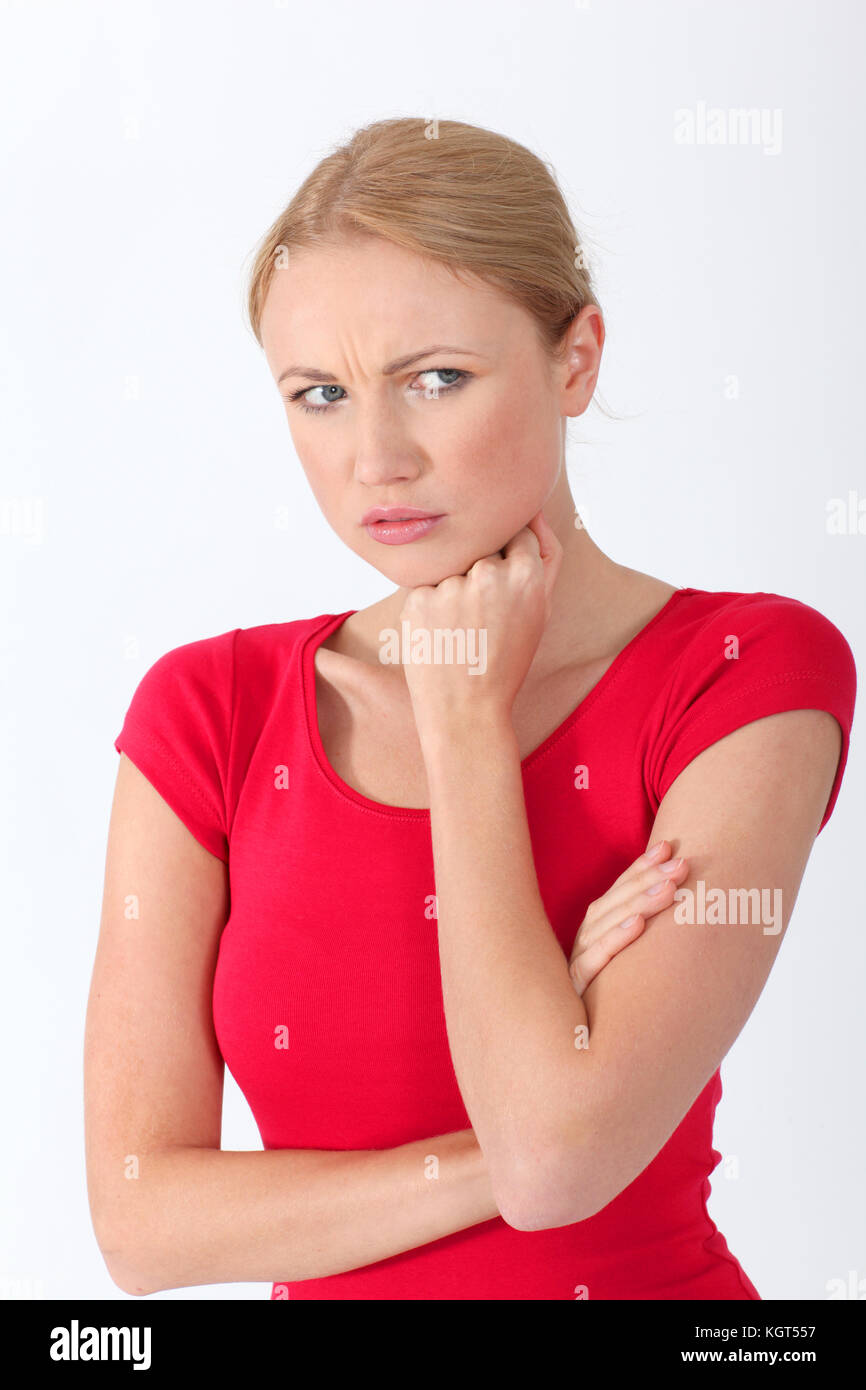 Upset look hi-res stock photography and images - Alamy