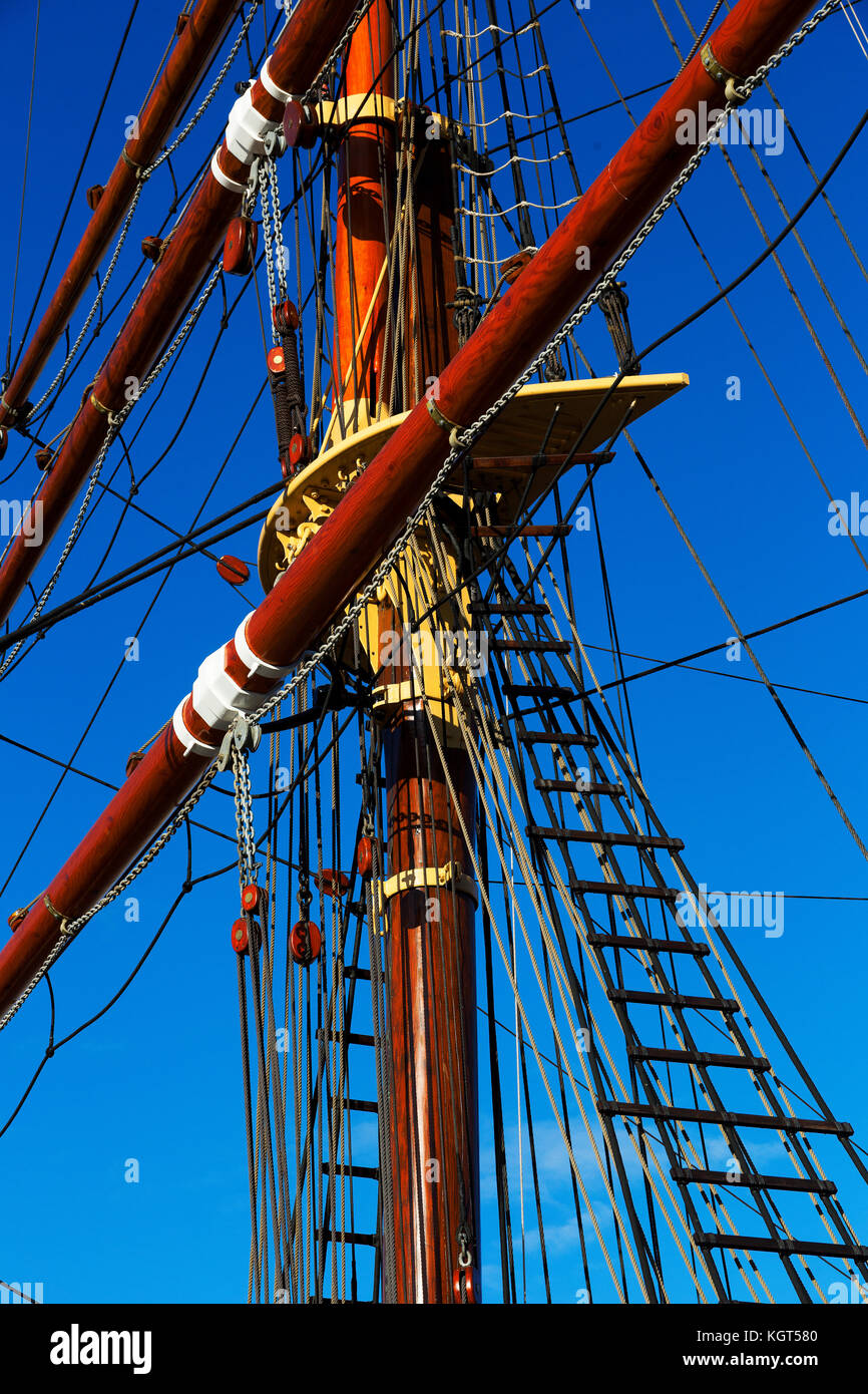 RRS Discovery, Royal Research Ship at Discovery Point, Dundee, Scotland ...