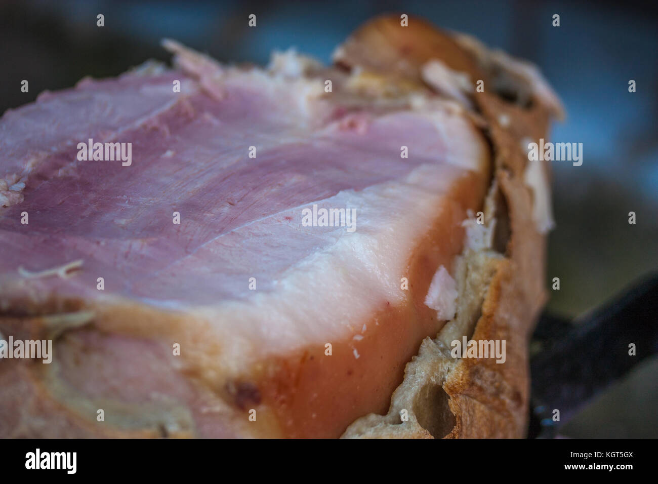 ham and bread Stock Photo - Alamy