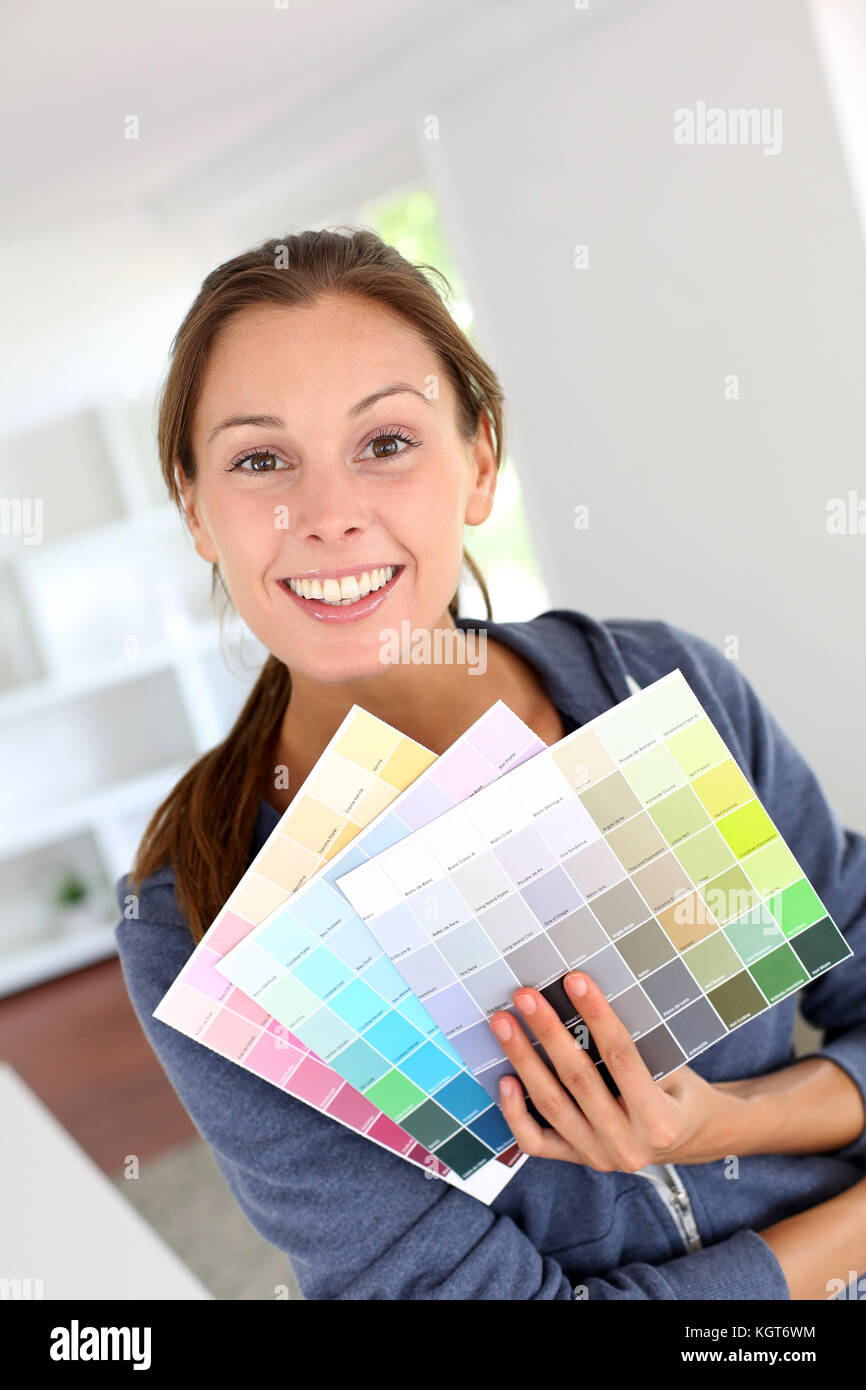 Colour chart decorate hi-res stock photography and images - Alamy