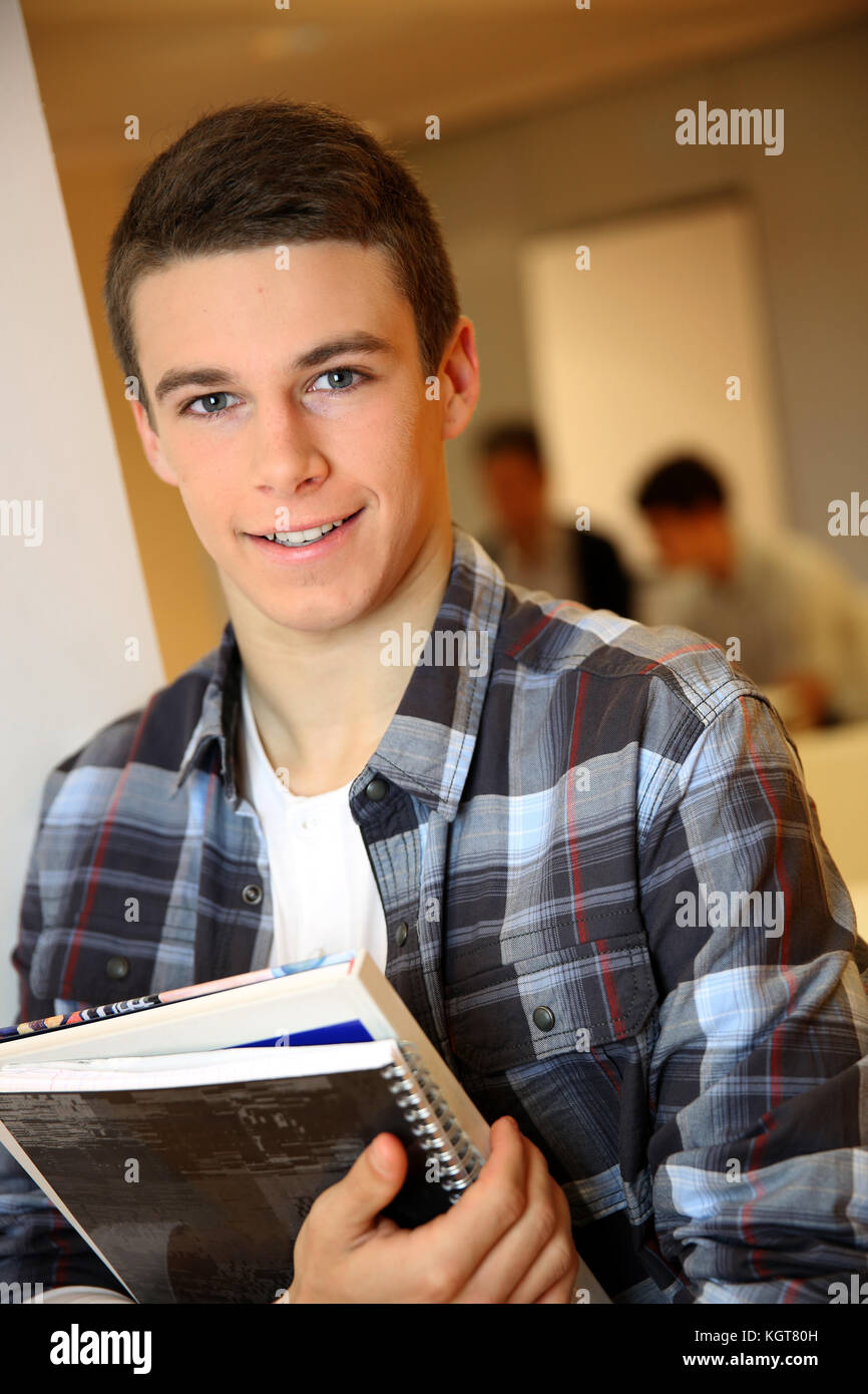 Teen boy class hi-res stock photography and images - Alamy