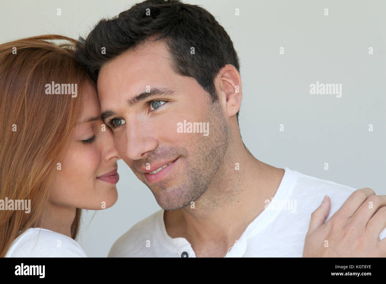 Portrait of in love couple Stock Photo - Alamy