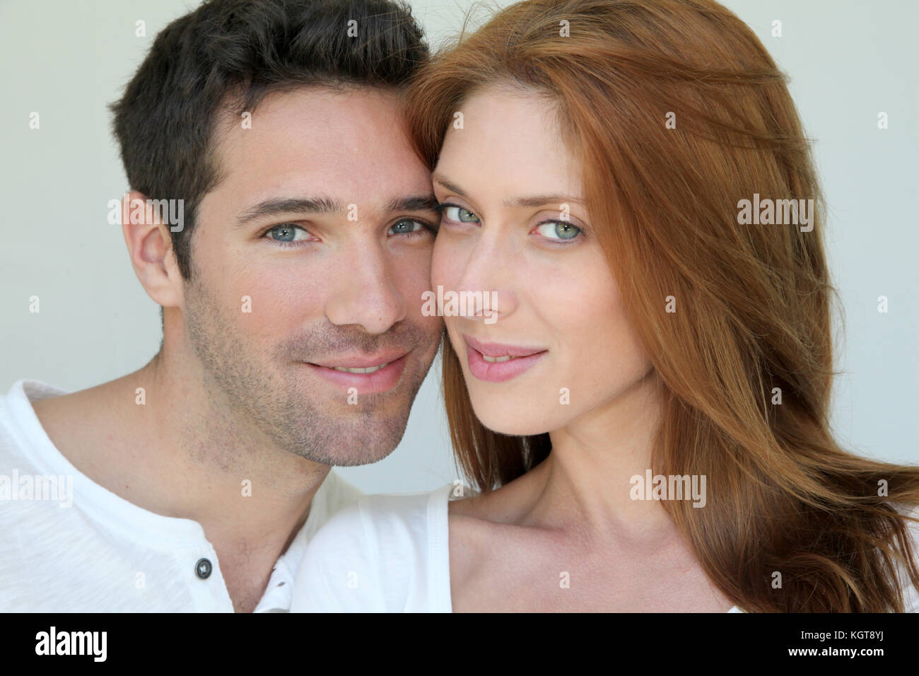 Portrait of in love couple Stock Photo - Alamy