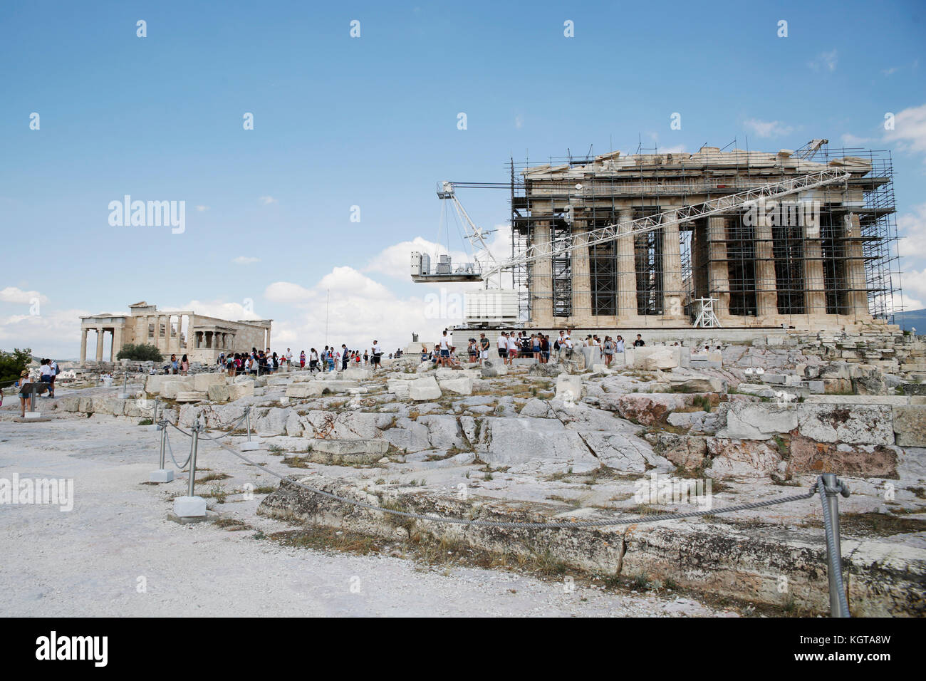 Athens,Acropolis,Greece,Europe - 18/07/2017 : Acropolis in Athens on a ...