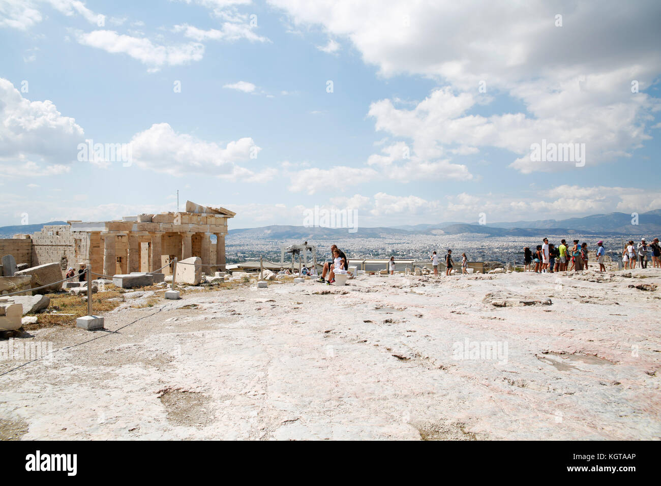 Athens,Acropolis,Greece,Europe - 18/07/2017 : Acropolis in Athens on a ...