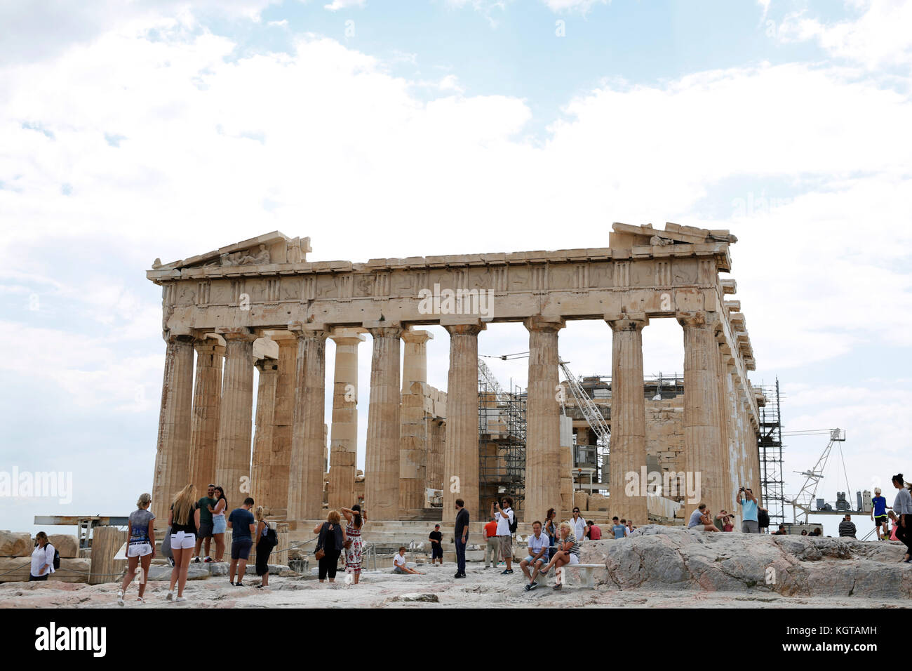 Athens,Acropolis,Greece,Europe - 18/07/2017 : Acropolis in Athens on a ...