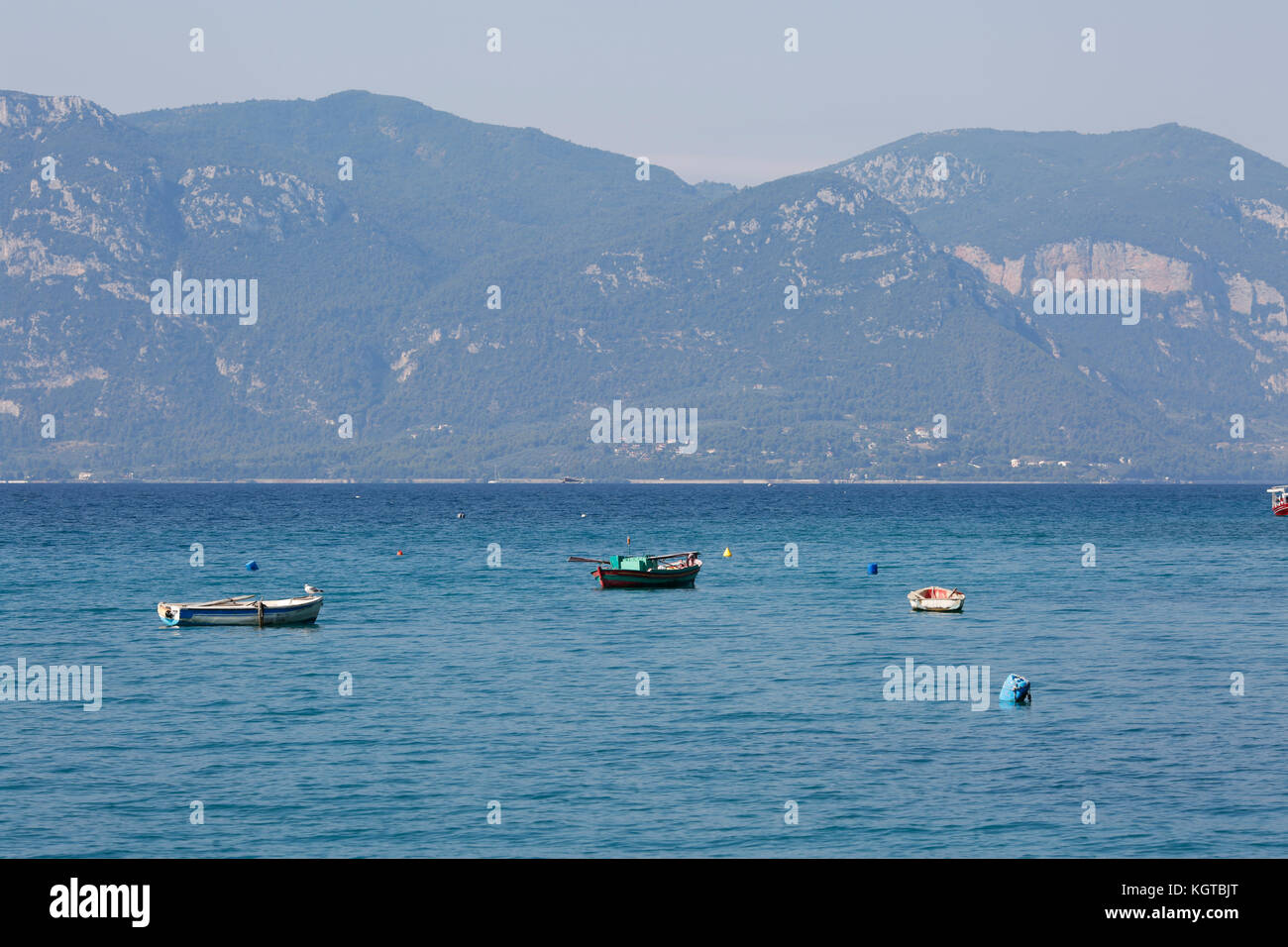 Sea and boats Stock Photo - Alamy