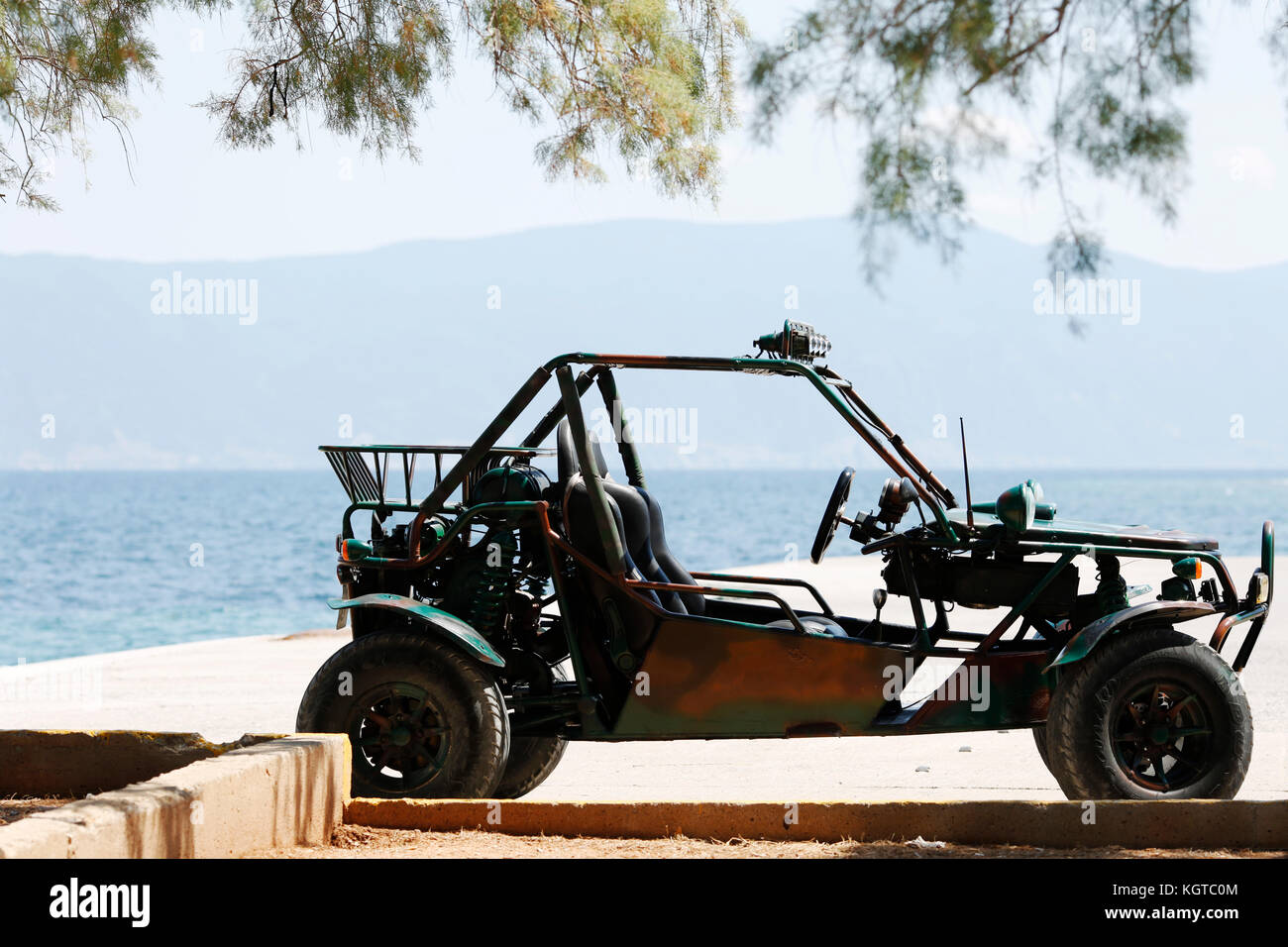 Summer vehicle for island Stock Photo - Alamy