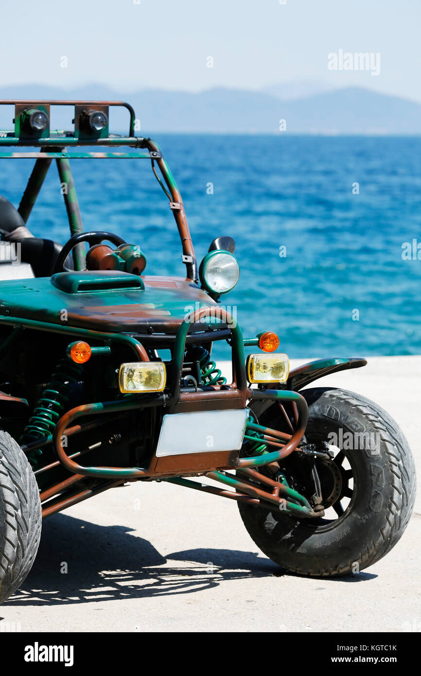 Summer vehicle for island Stock Photo - Alamy
