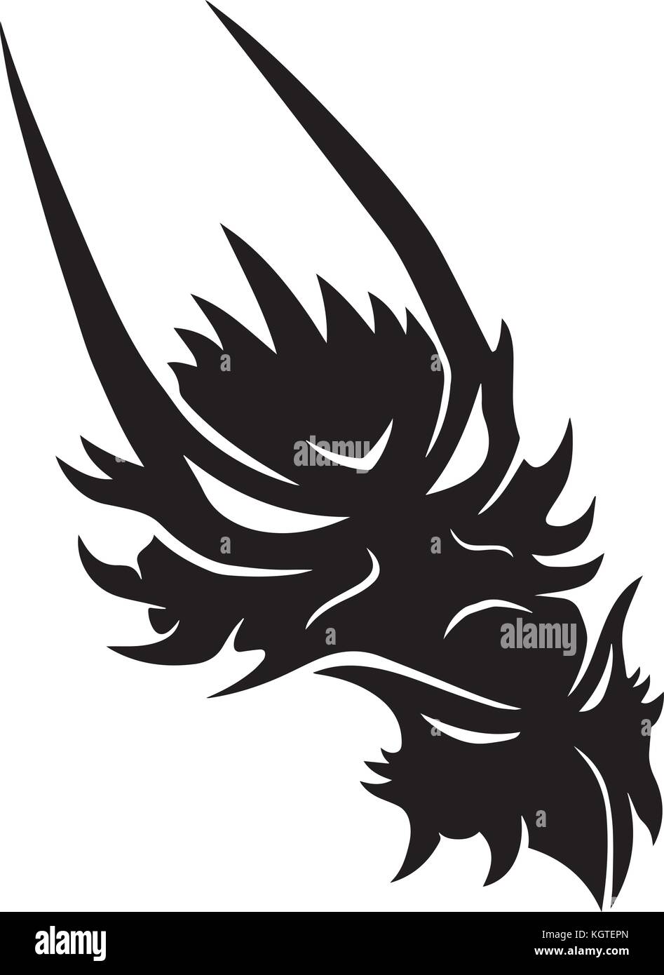 Dragon vector design Stock Vector Image & Art - Alamy