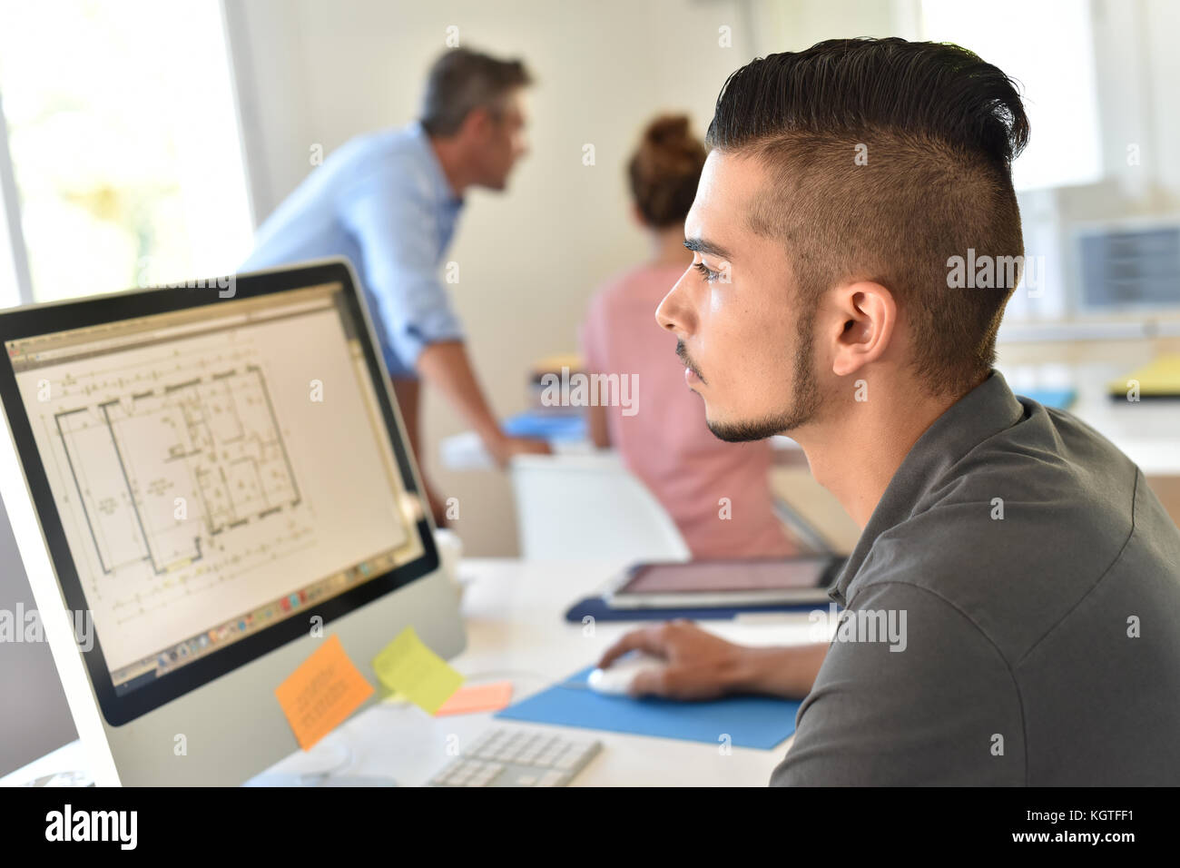 Apprenticeship training classroom hi-res stock photography and images ...