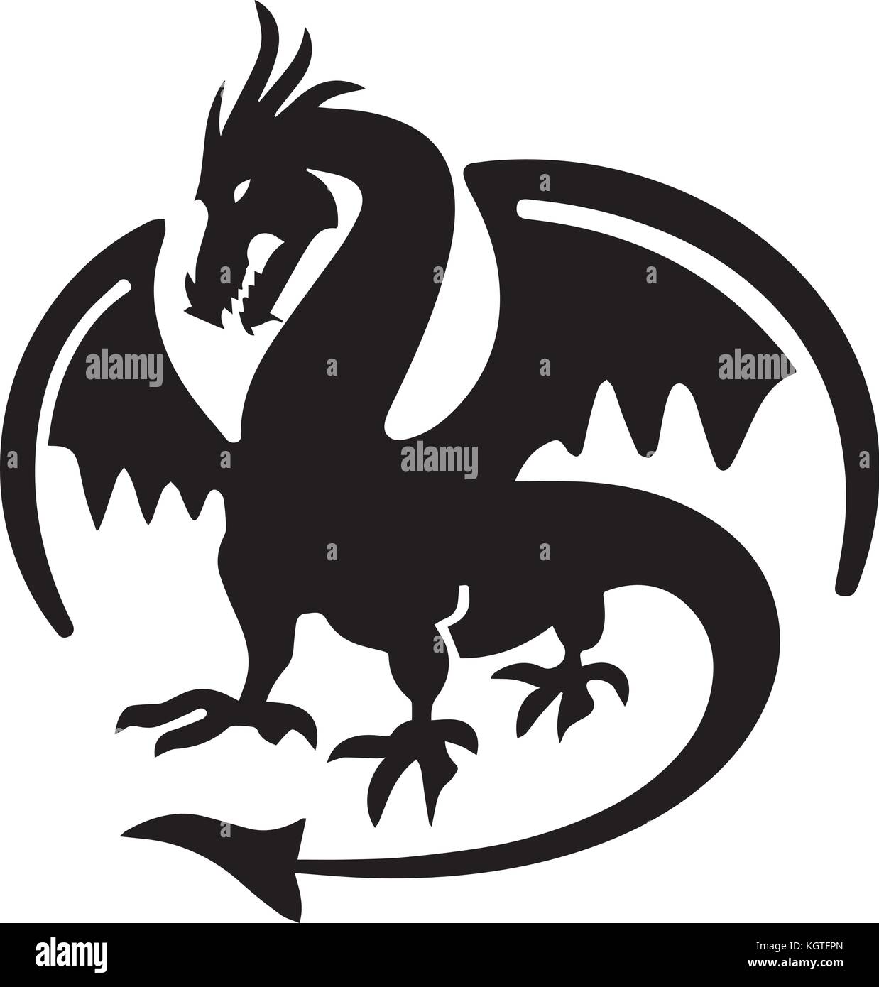 Dragon image Stock Vector Images - Alamy