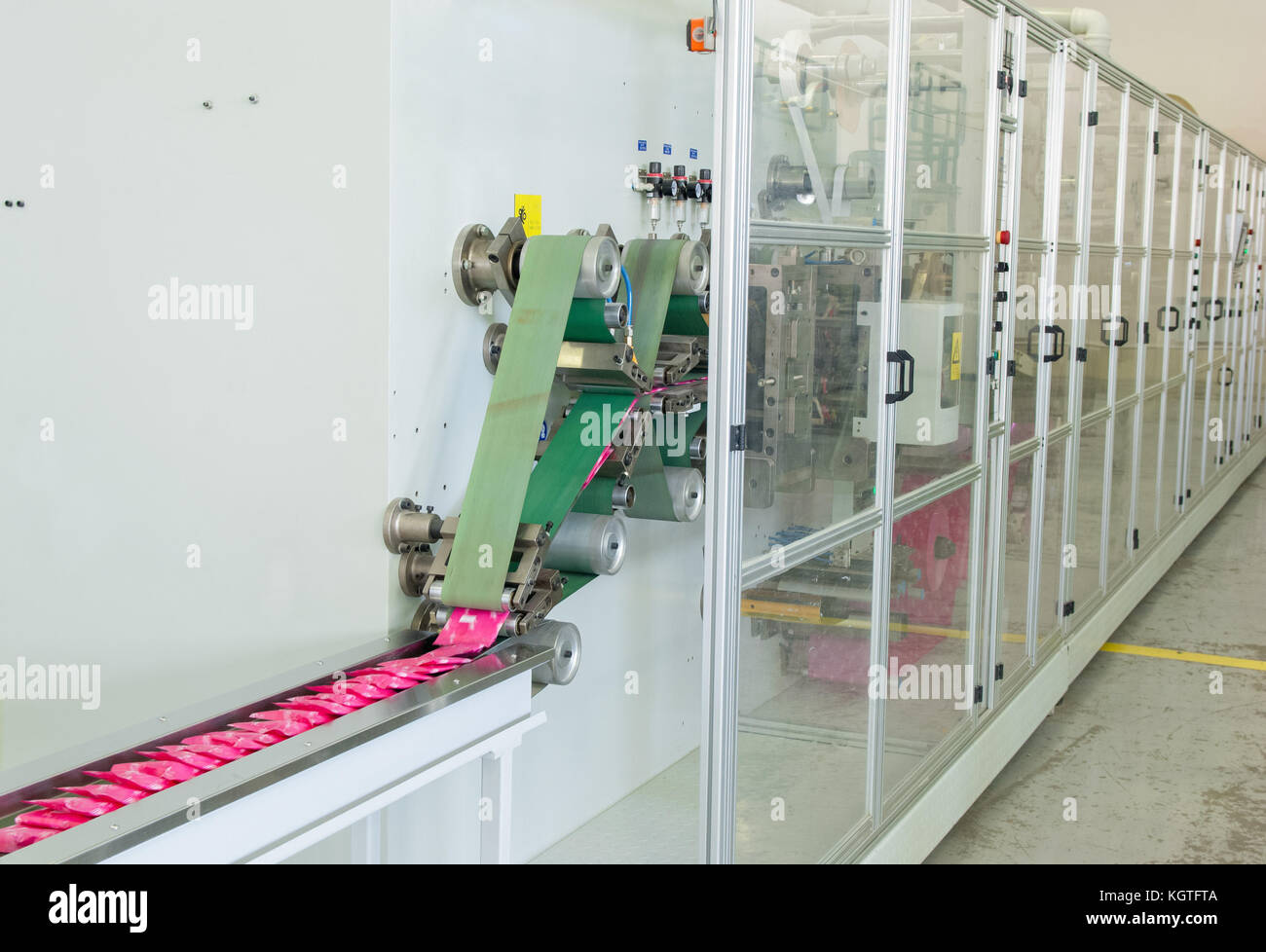 Sanitary napkin factory hi-res stock photography and images - Alamy
