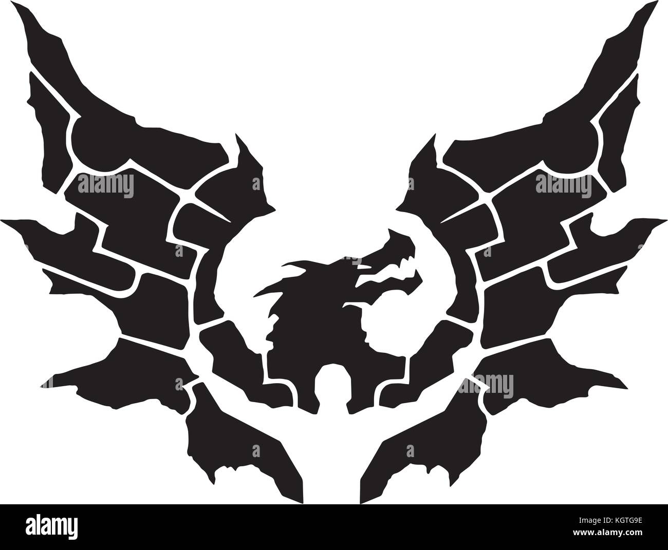 Dragon vector design Stock Vector Image & Art - Alamy