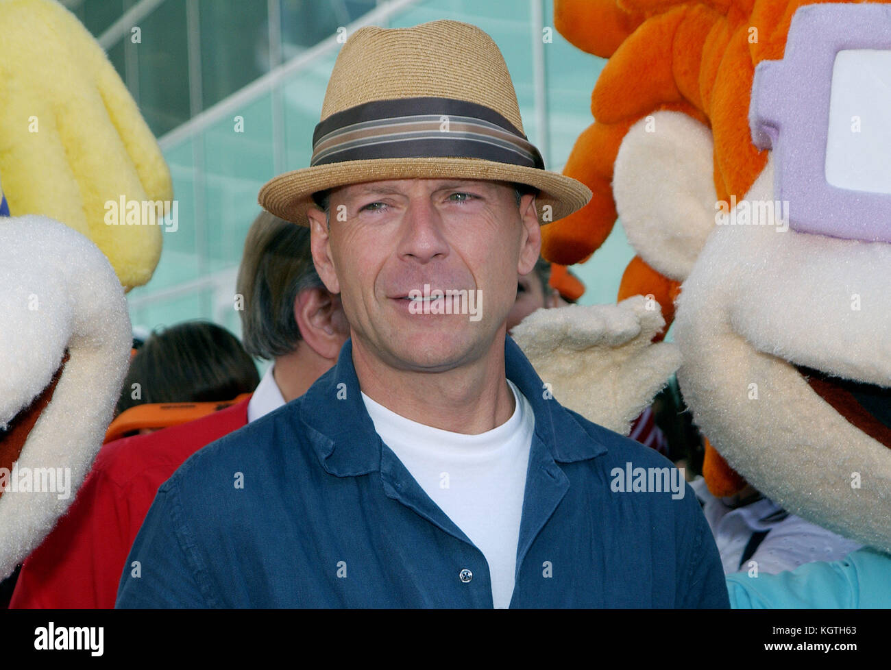 Bruce Willis At The Rugrats Go Wild Premiere At The Cinerama Dome In Los Angeles June 1