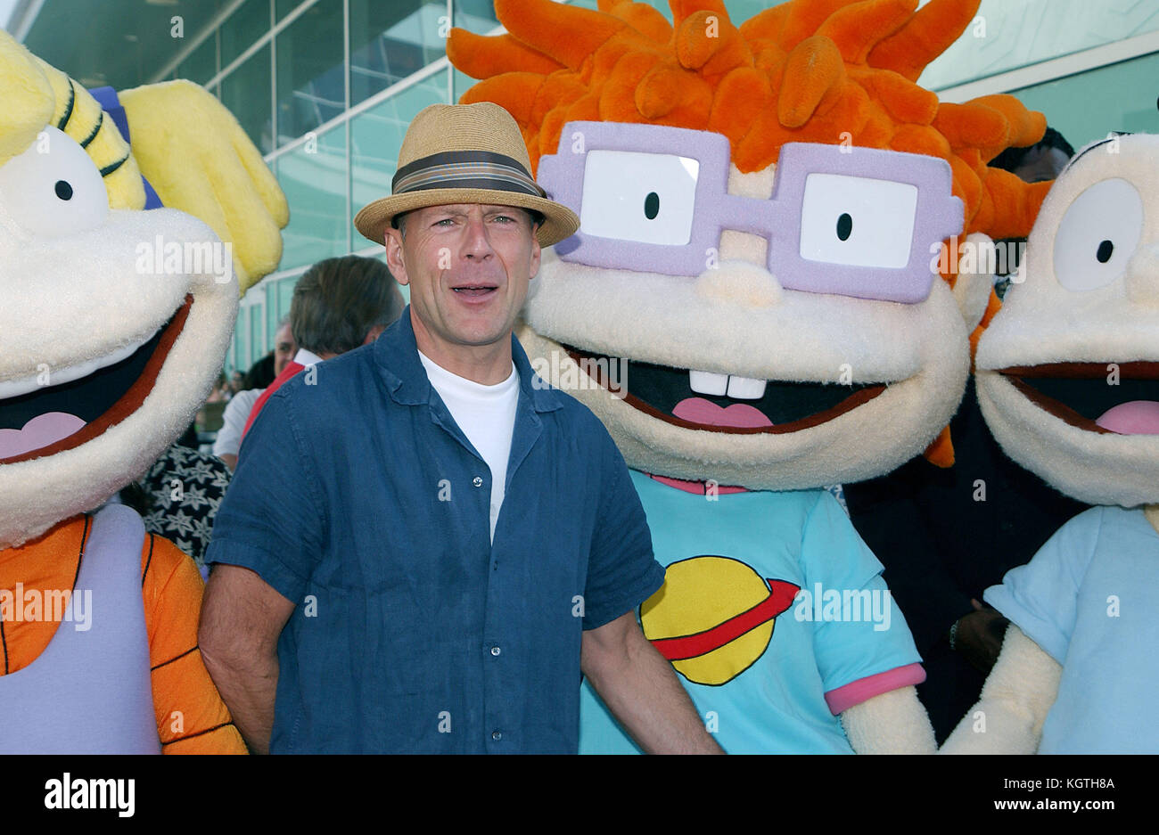 Bruce Willis At The Rugrats Go Wild Premiere At The Cinerama Dome In Los Angeles June 1