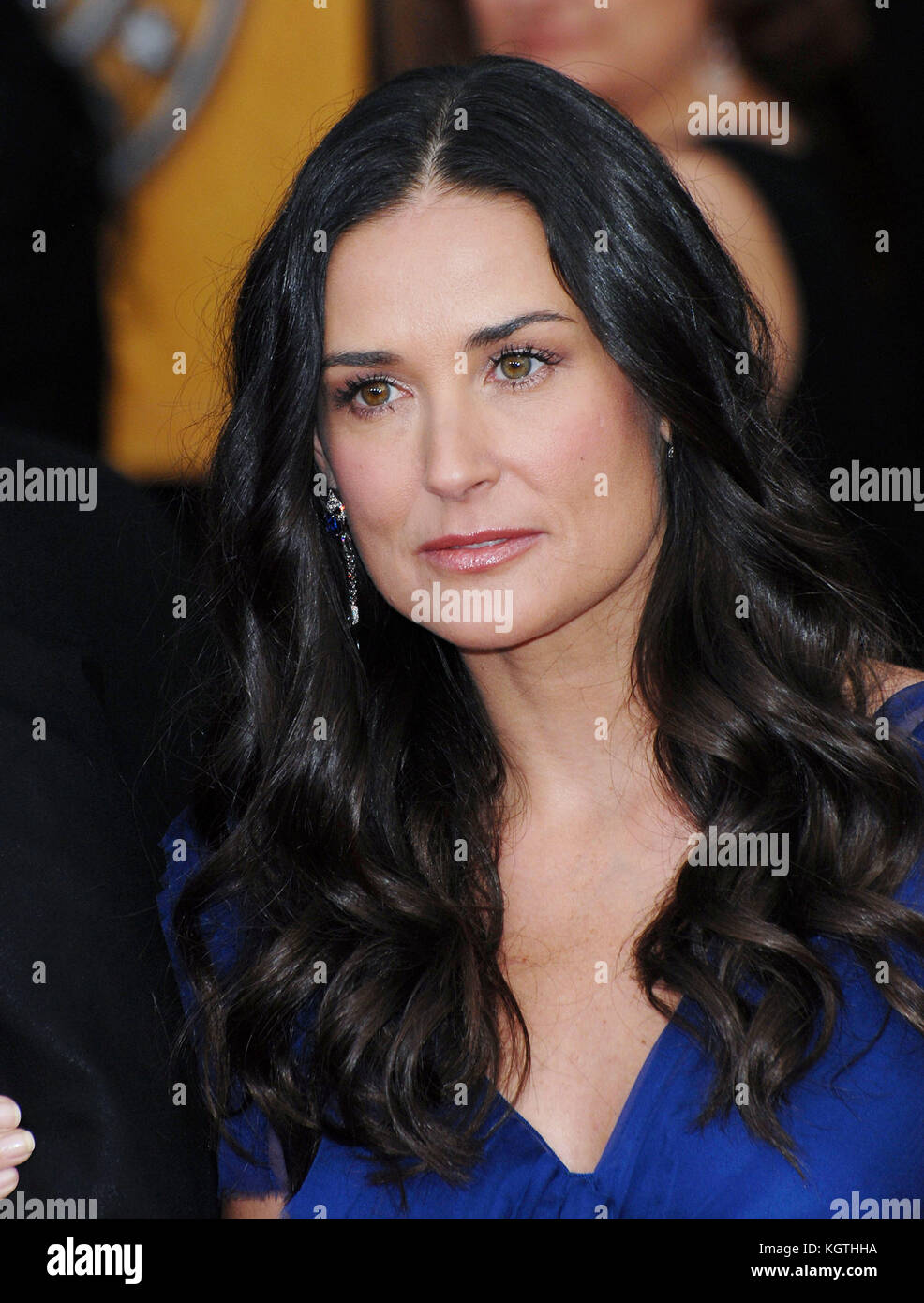 Demi Moore arriving at the SAG Awards at the Shrine Auditorium in Los ...