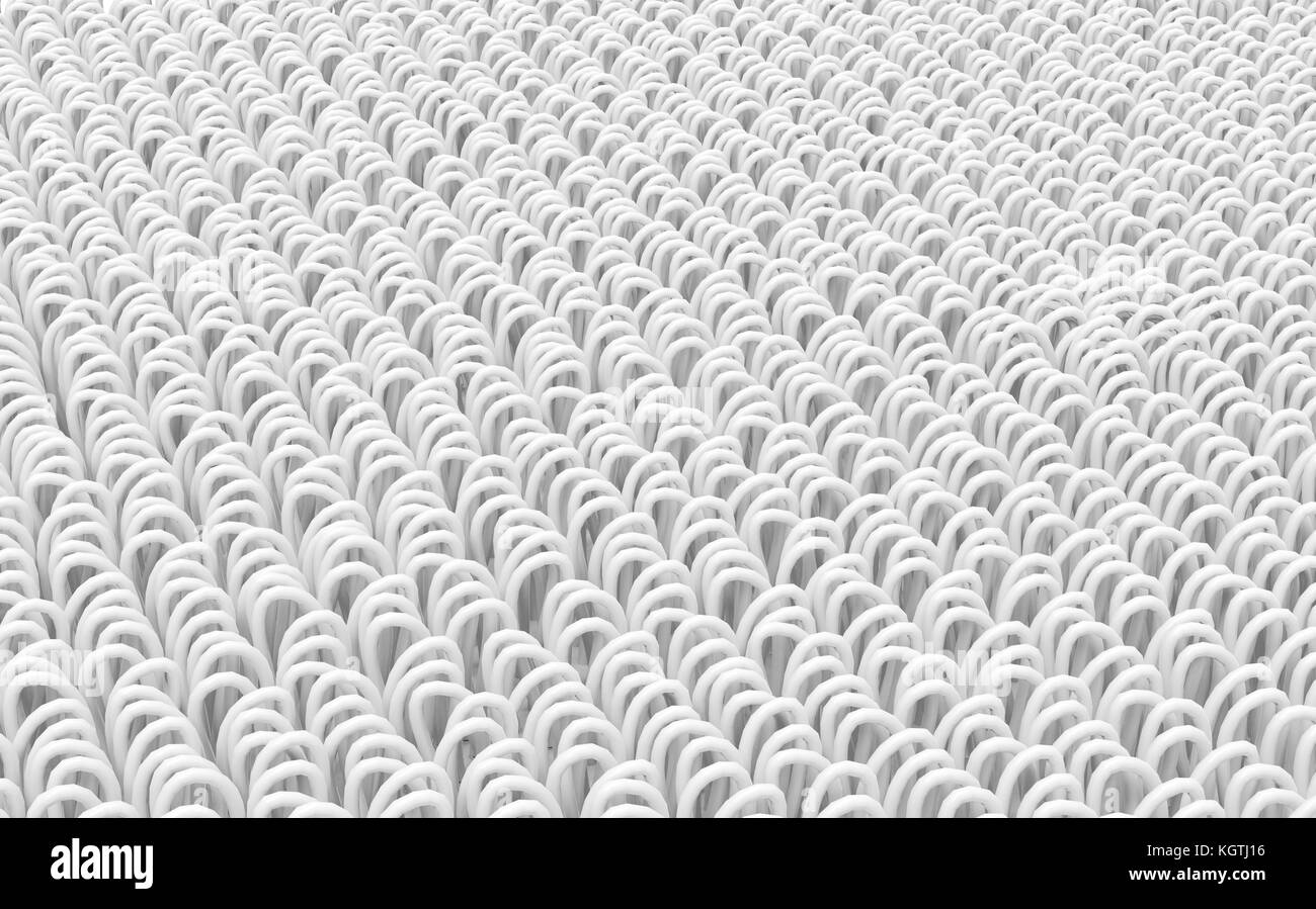 Close up look at microfiber, fabric fiber in 3d rendering Stock Photo ...