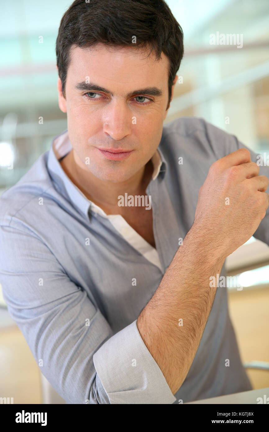 Portrait of successful businessman Stock Photo - Alamy Portrait of successful businessman Stock Photo - Alamy