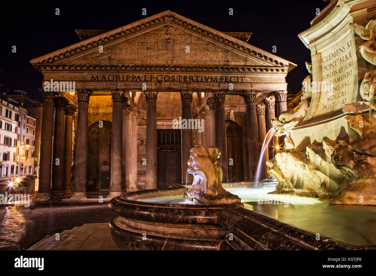 Rome pantheon piazza hi-res stock photography and images - Alamy