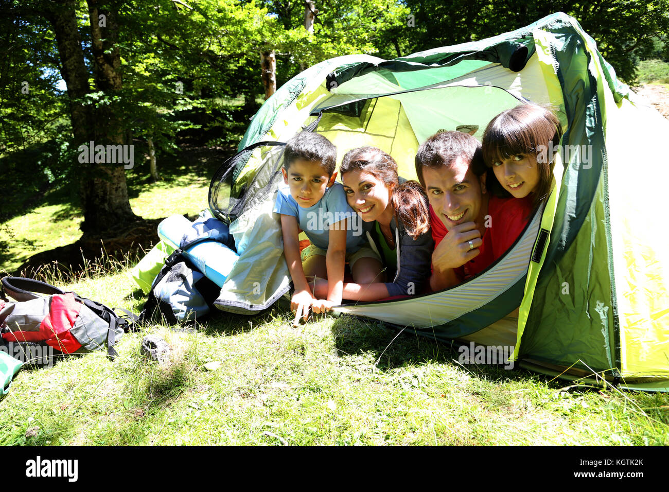 Woman group children lying down hi-res stock photography and images - Alamy