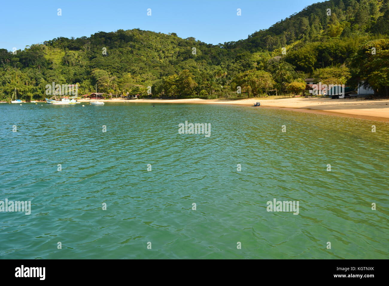 Flamengo beach, Ubatuba, Brasil Stock Photo - Alamy