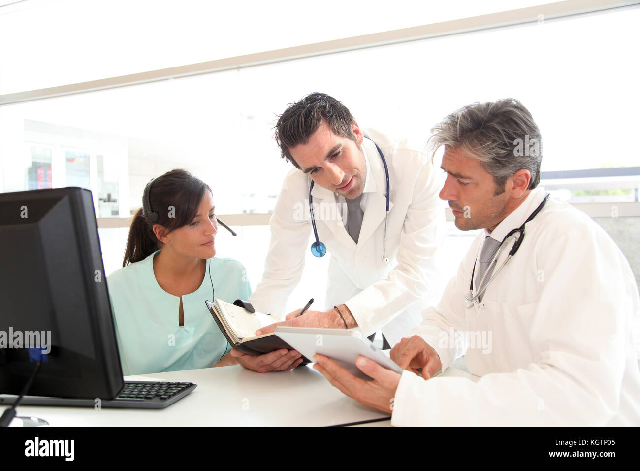 Medical people meeting in hospital office Stock Photo - Alamy