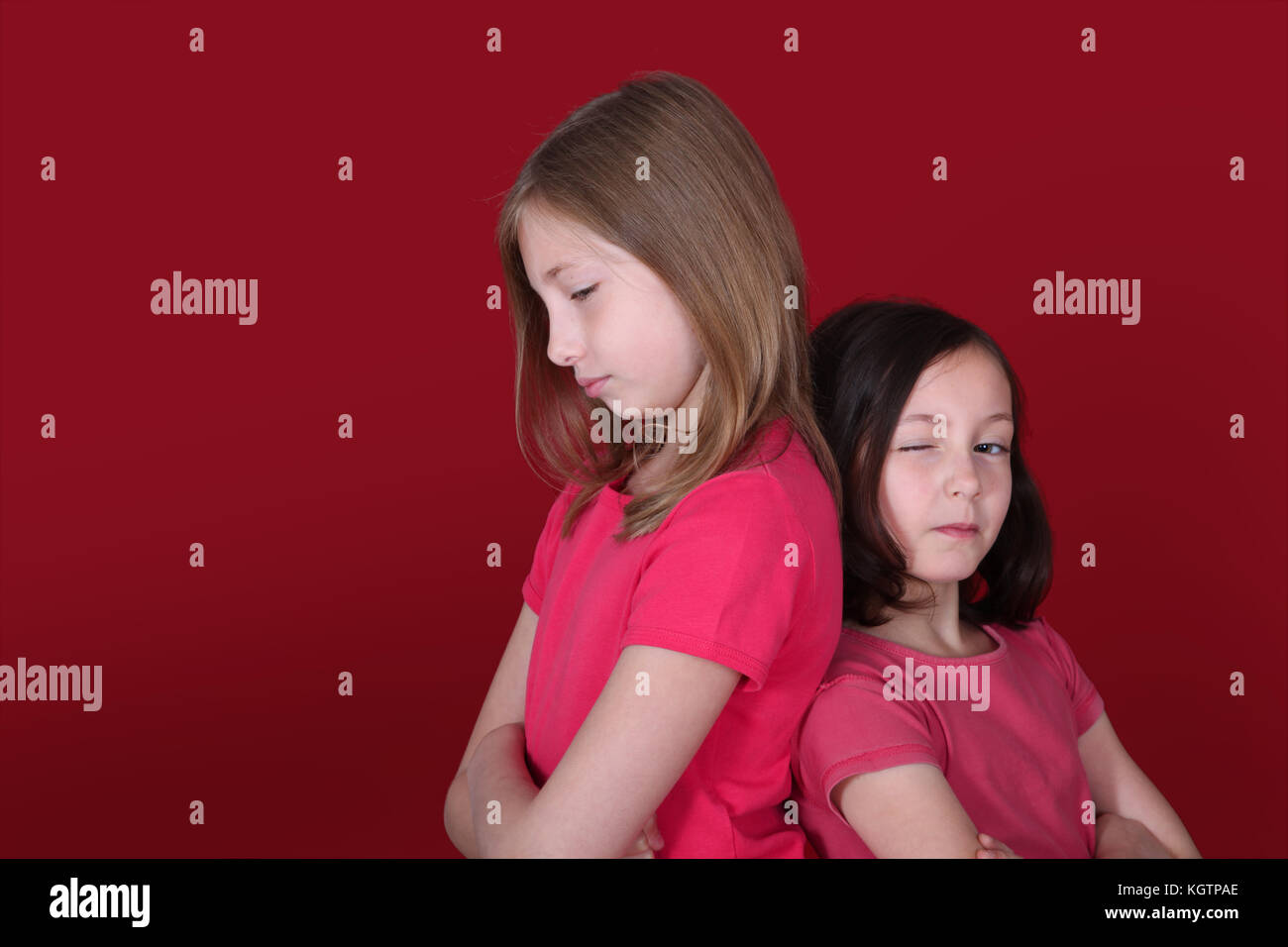 Angry teen girls hi-res stock photography and images - Alamy