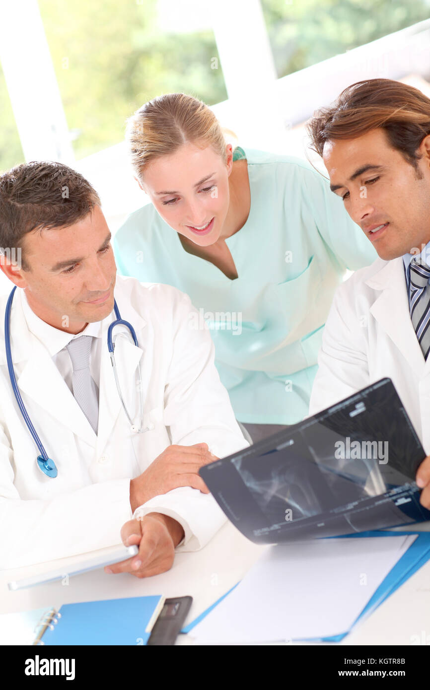 Medical people in work meeting Stock Photo - Alamy