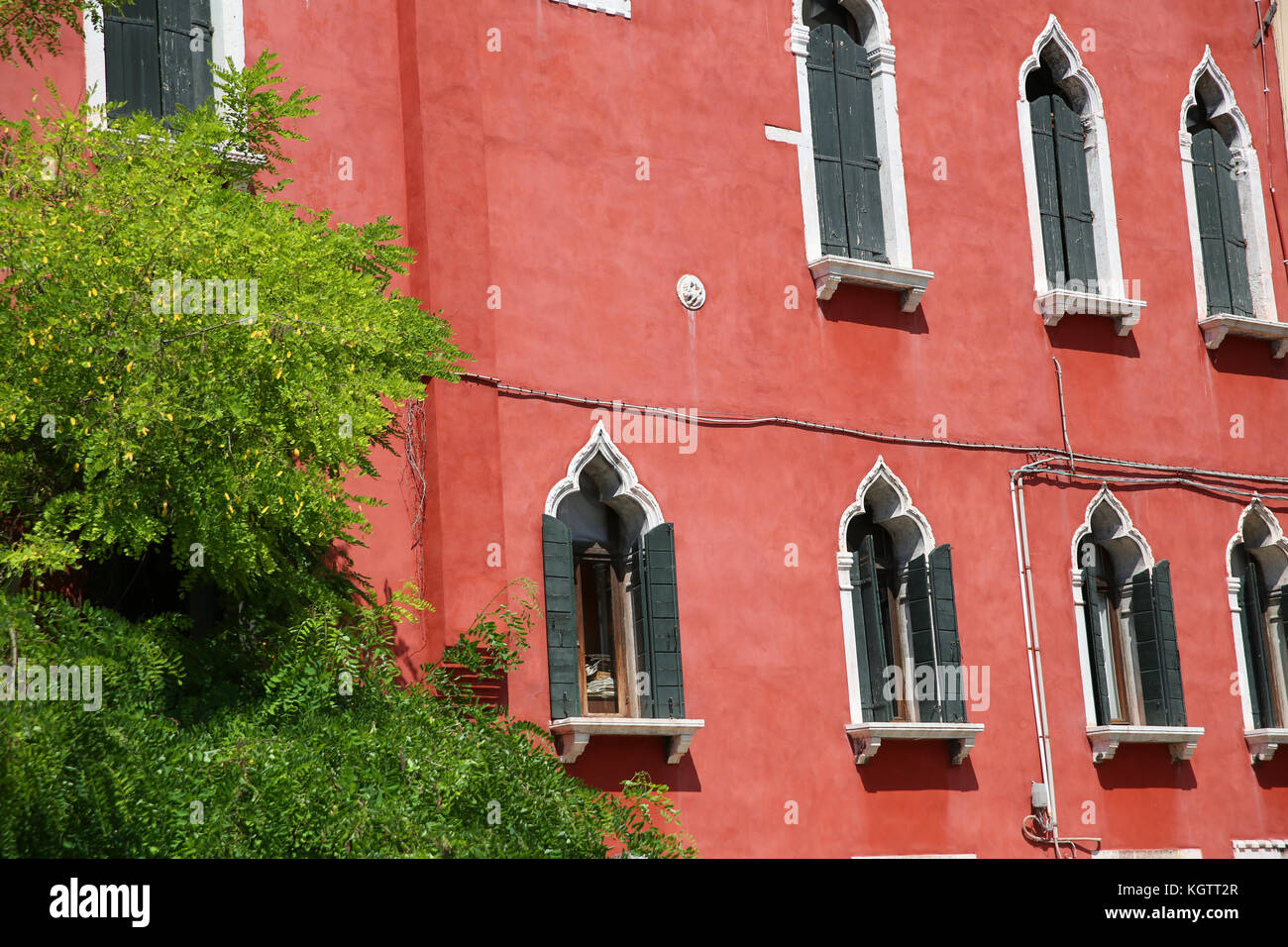 View of colorful buildings in Venice, Italy Stock Photo - Alamy